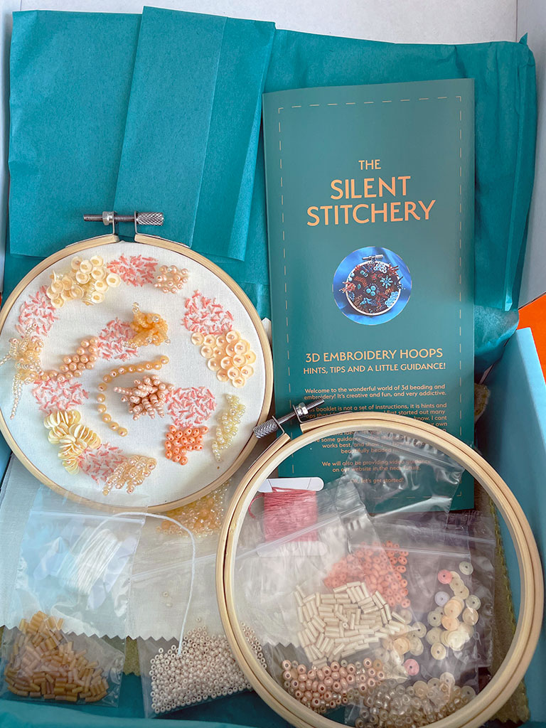 3d Beaded Embroidery Kits and Gifts | The Silent Stitchery